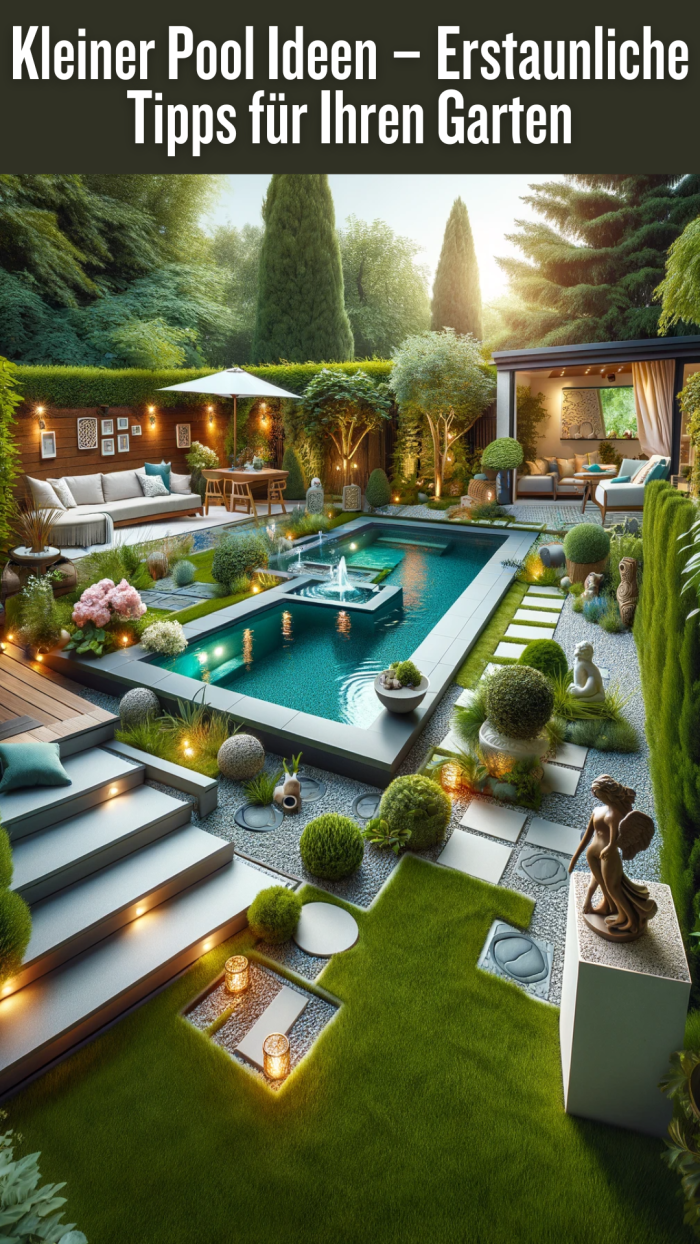 Kleiner Pool Ideen – Erstaunliche Tipps für Ihren Garten | Garten Ideen