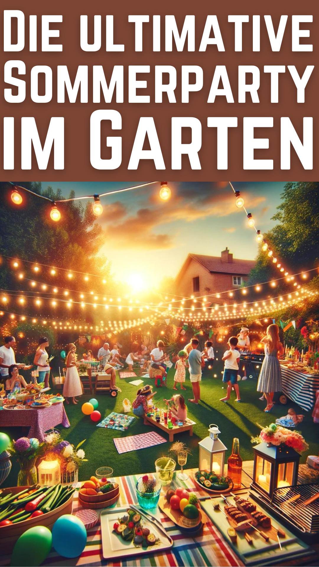 Die ultimative Sommerparty im Garten – So wird dein Fest unvergesslich ...