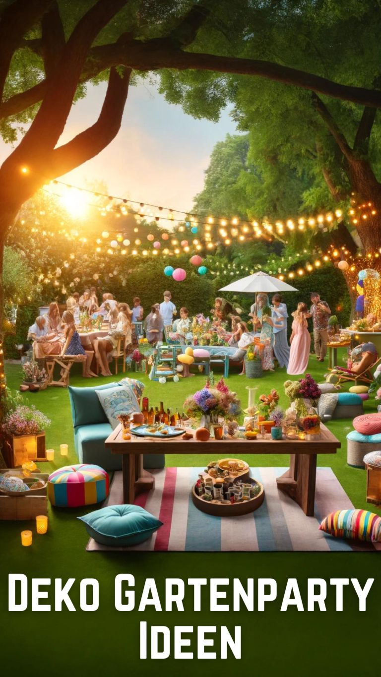 Deko Gartenparty Ideen: So Verwandelst Du Deinen Garten in ein ...