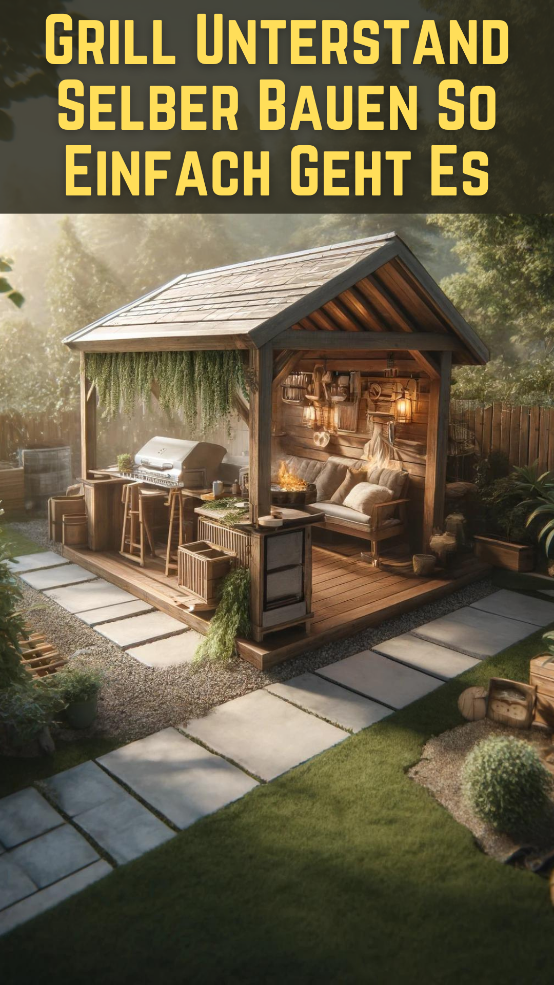 Grill Unterstand Selber Bauen So Einfach Geht Es | Garten Ideen