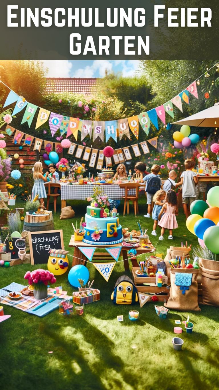 Einschulung Feier Garten: Die perfekte Gartenparty für den Schulstart | Garten Ideen