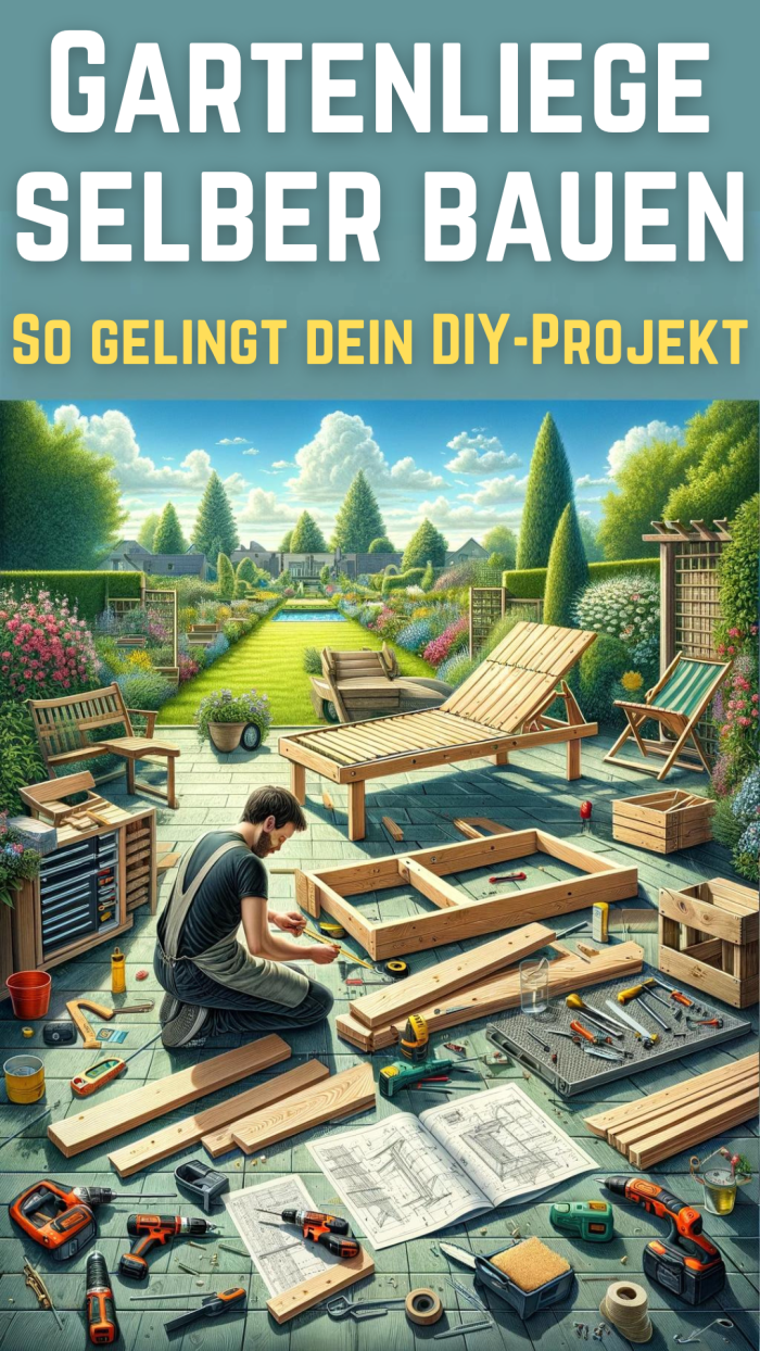 Gartenliege selber bauen – So gelingt dein DIY-Projekt | Garten Ideen