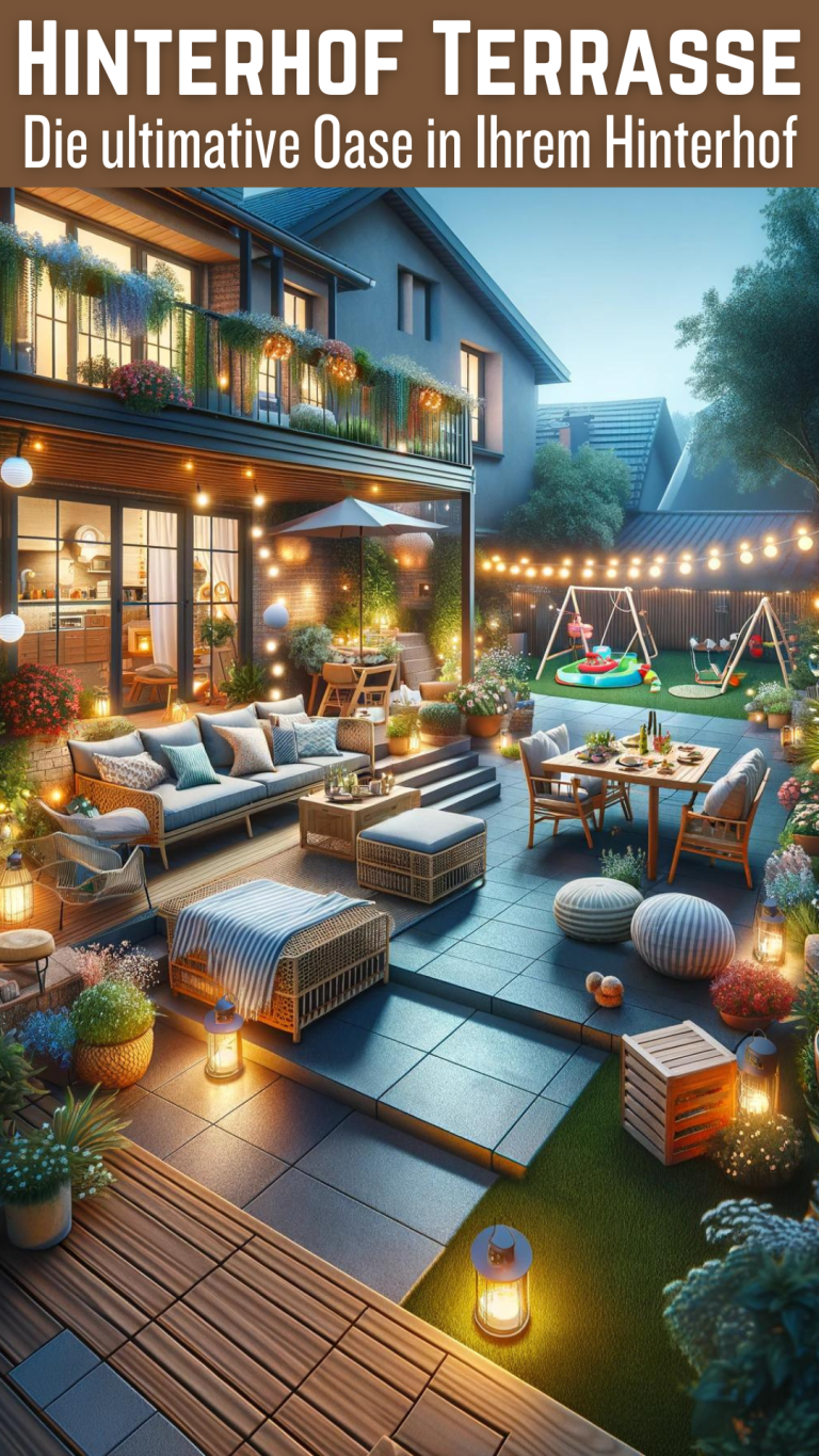 Hinterhof Terrasse: Die ultimative Oase in Ihrem Hinterhof | Garten Ideen