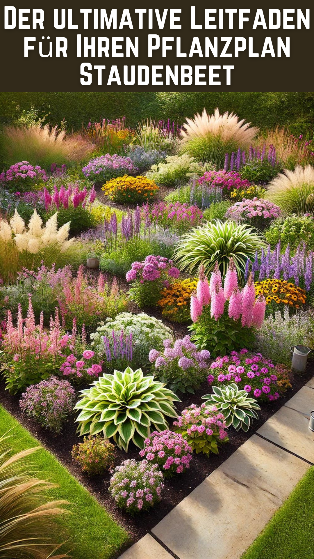 Der ultimative Leitfaden für Ihren Pflanzplan Staudenbeet | Garten Ideen
