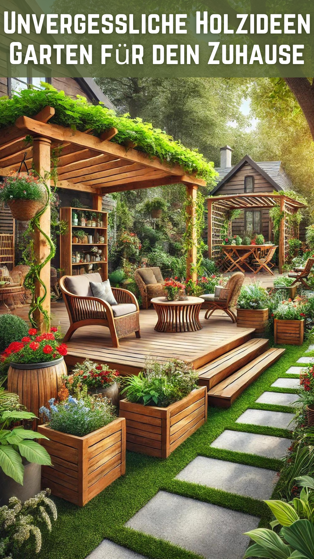 Unvergessliche Holzideen Garten für dein Zuhause | Garten Ideen