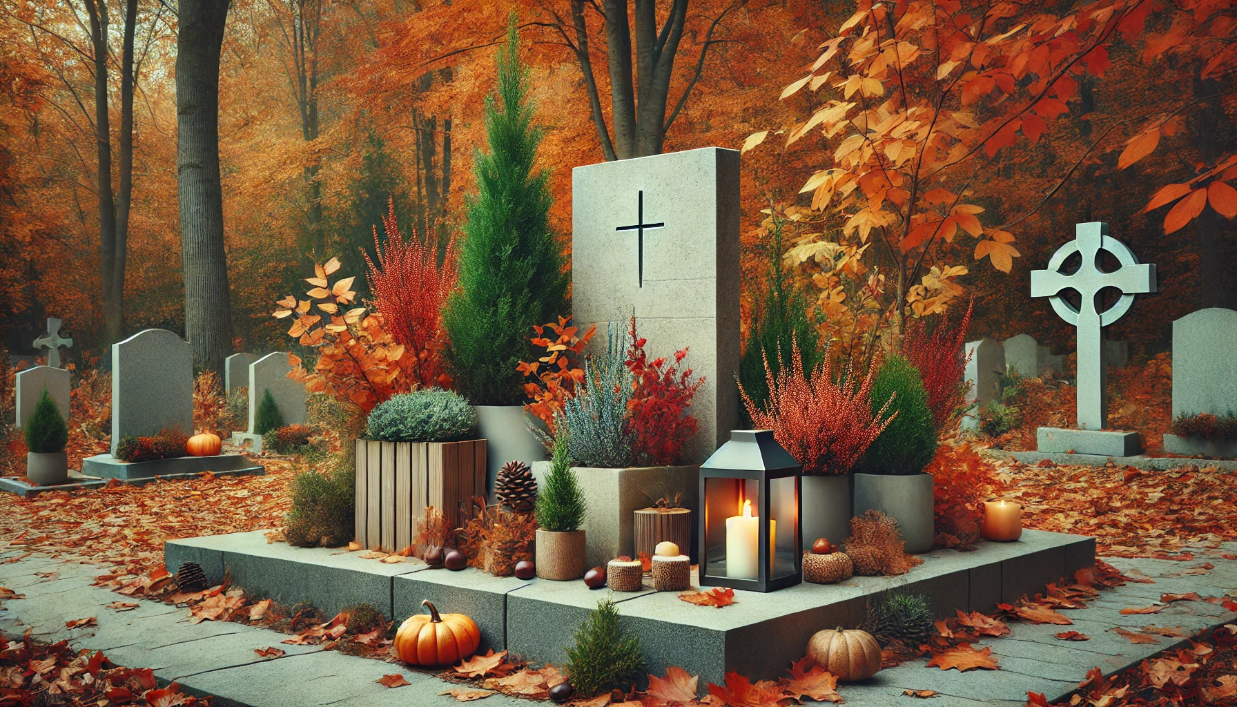 So machst du dein Grab modern für den Herbst – Kreative und lockere ...