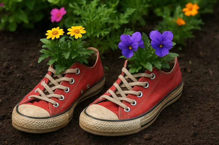 Garten Upcycling Ideen für nachhaltige Deko die jeder sofort umsetzen ...