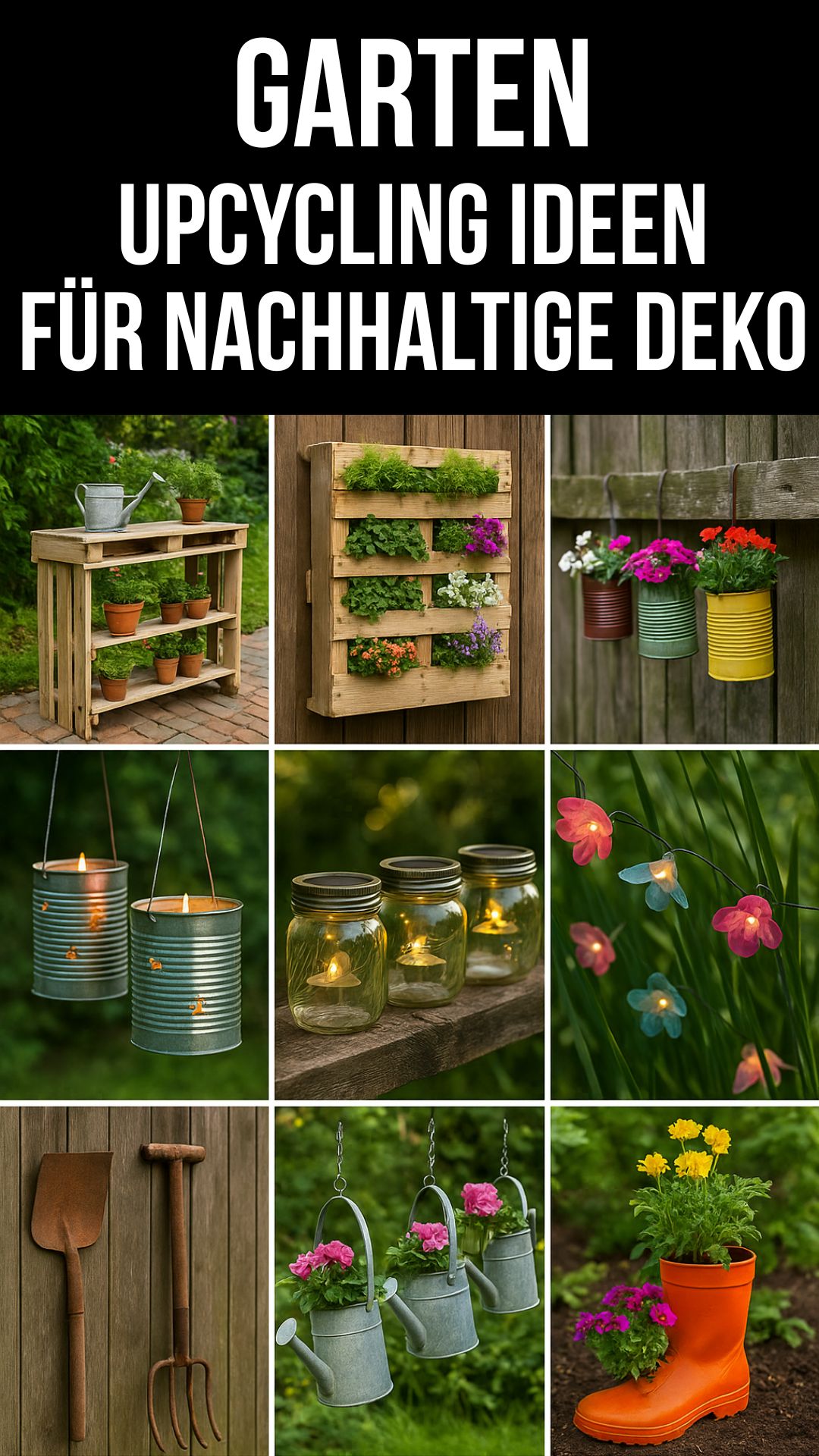 Upcycling Fr Den Garten