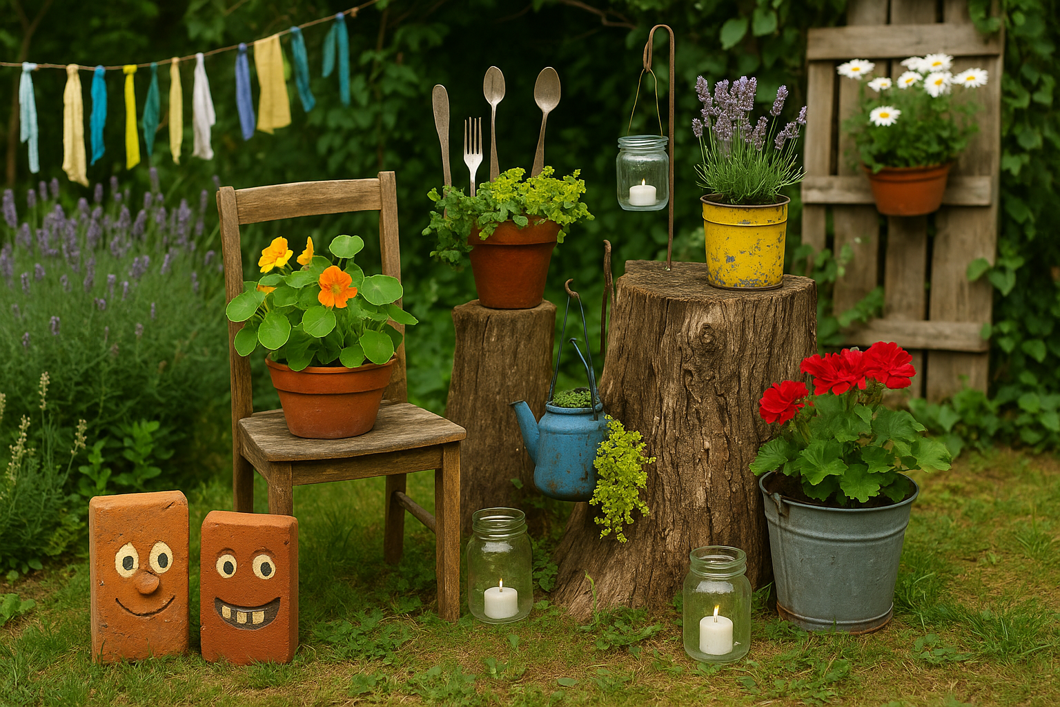 Ausgefallene Gartendeko Gartendeko