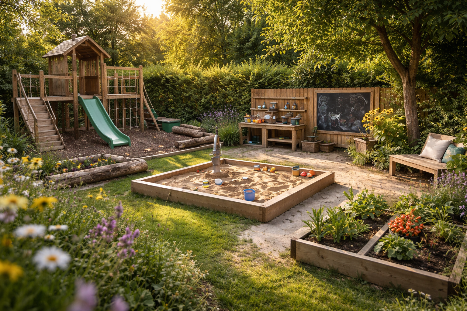 Garten Ideen Kinder