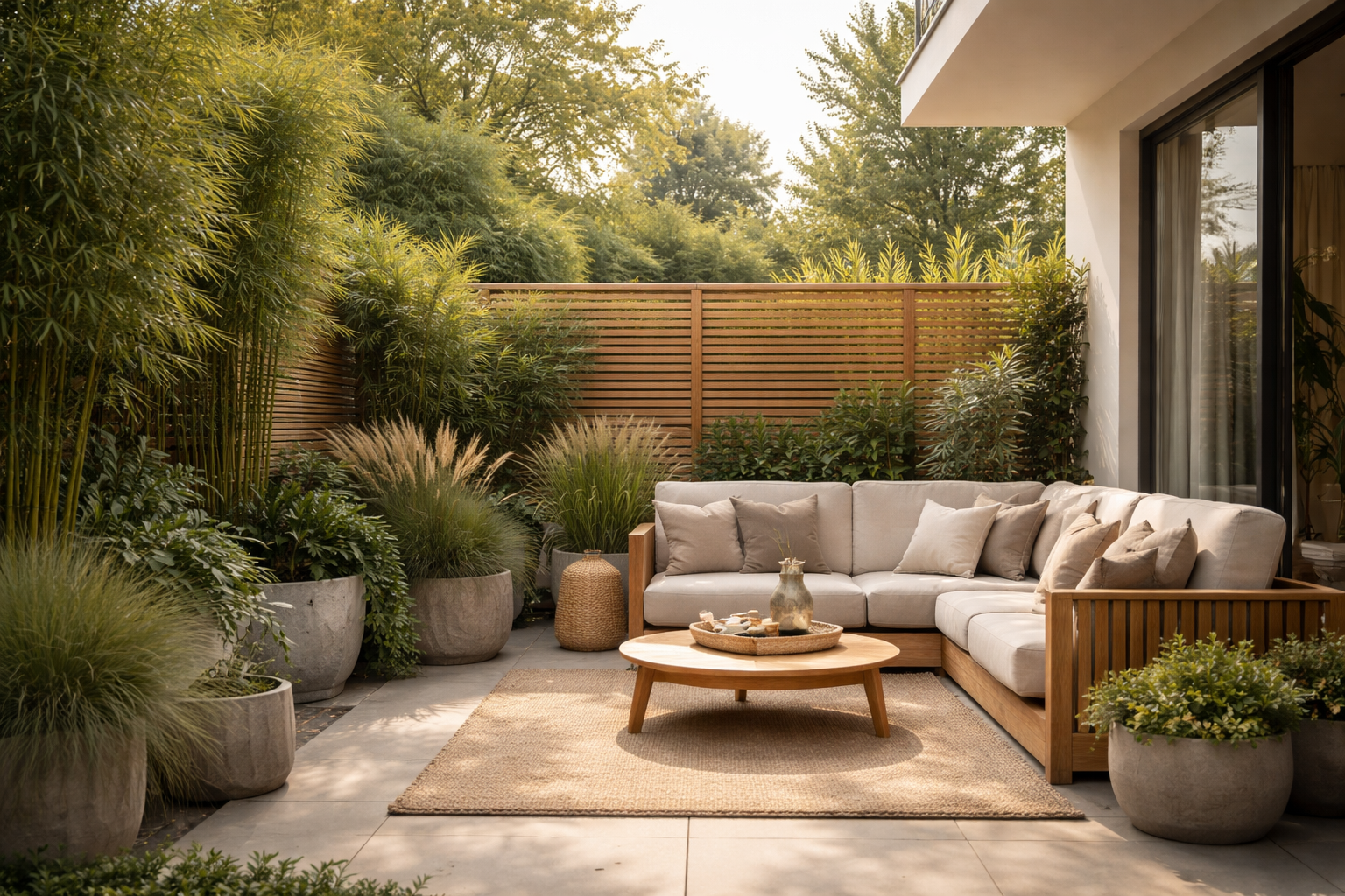 Mietrecht Privatsphãre Terrasse